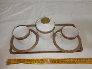 Servizio per 2 in Oro zecchino - Porcella Tedesca