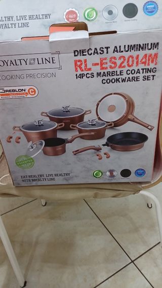 batteria pentole 14 pezzi