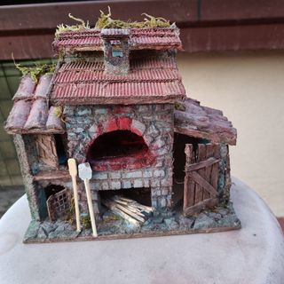 forno per presepe Napoletano fatto a mano