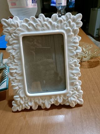 porta foto in ceramica