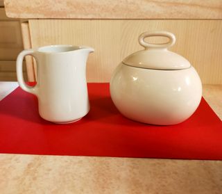 Set zuccheriera e lattiera