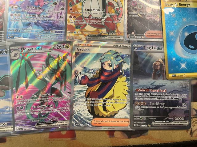 Lote Top Cartas Pokémon Evoluciones En Paldea De Segunda Mano Por 180 Eur En Torrelavega En Wallapop