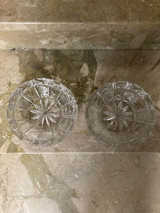 Set ciotole cristallo