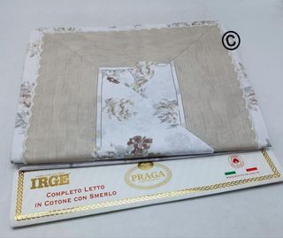 lenzuola matrimoniali IRGE BEIGE
