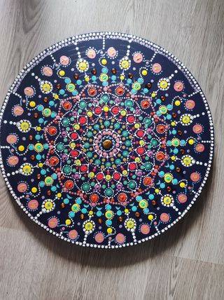 Quadro mandala 40*40 dipinto mano