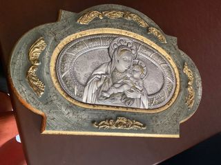 Quadro in legno ed argento  (12)