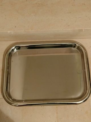 Vassoio acciaio inox 18/10
