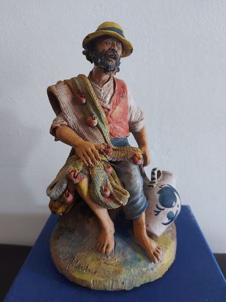 scultura pescatore
