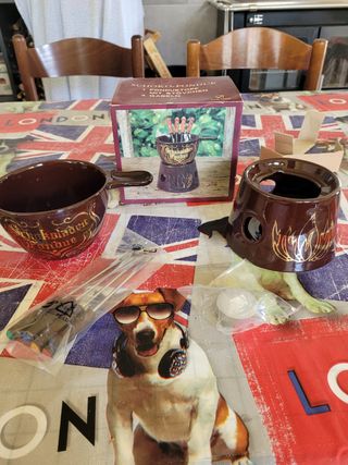 UTENSILE PER LA FONDUTA AL CIOCCOLATO