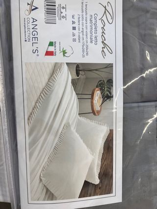 completo matrimoniale con rouge