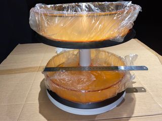 espositore cosmetico frutta