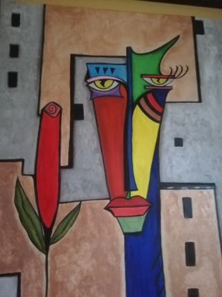 Quadro dipinto a mano