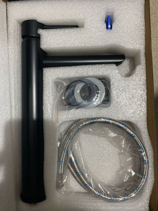 Rubinetto cucina nera