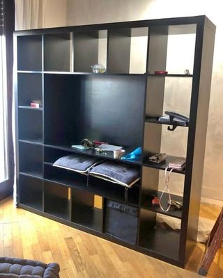 libreria kallax ikea parete TV kallax expedit