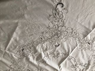 Tovaglia tonda vintage