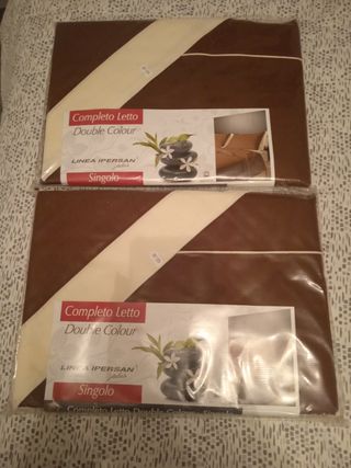 due set di lenzuola