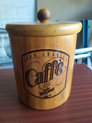 Porta caffè in legno