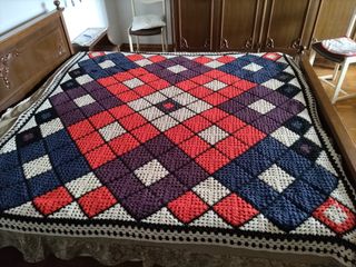 coperta matrimoniale vintage