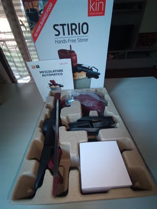 Mescolatore automatico per polenta risotto