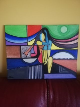 Quadro dipinto a mano