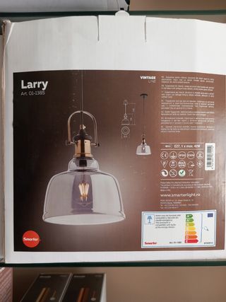 SOSPENSIONE CON VETRO CHAMPAGNE