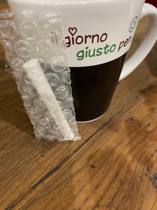 Tazza scrivibile con gessetto