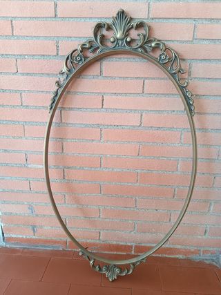 Cornice in bronzo stile liberty