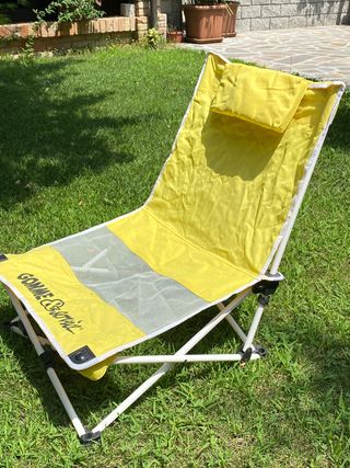 Sedia a sdraio pieghevole