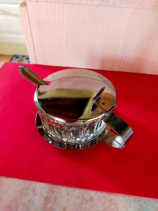 formaggiera in acciaio