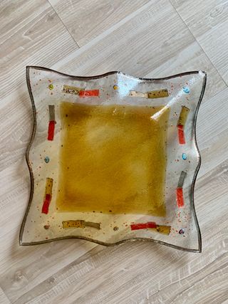 Ciotola vetro artigianale murano