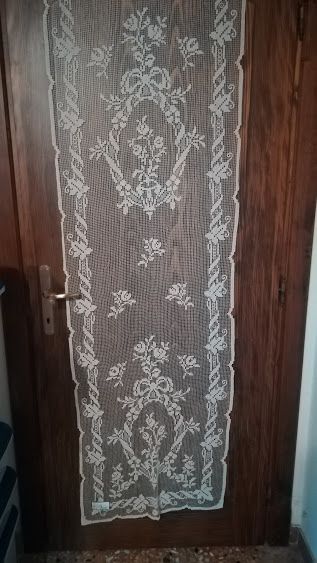 Tenda a vetro singola fillet bianco