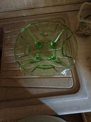 porta frutta in vetro