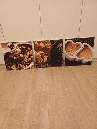 Quadretti stampa caffe 40x40