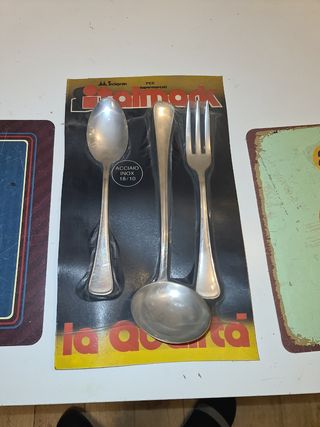 Set posate pesce zuppa