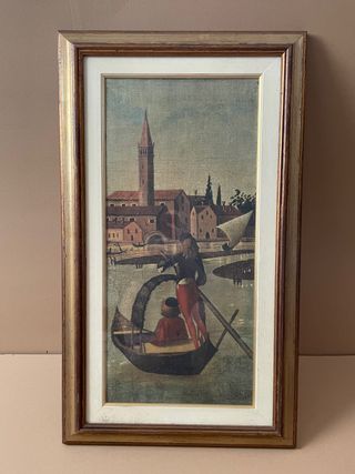 Scorcio del pittore veneziano V. Carpaccio