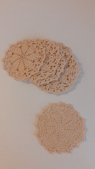 12 Sottobicchieri vintage