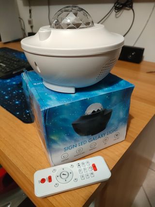 Proiettore galassia con musica