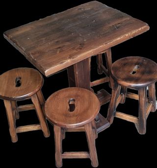 Tavolo bar più 4 sgabelli