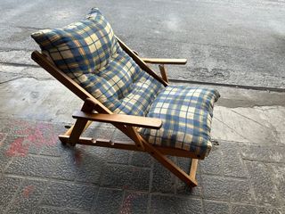 Sedia a sdraio chiudibile e regolabile