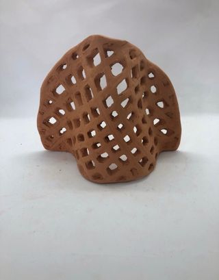 Acquario accessorio in terracotta naturale