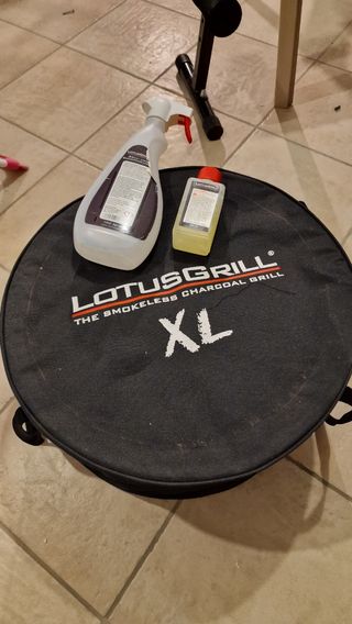 lotusgrill XL barbecue senza fumo e accessori