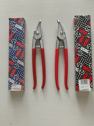 Coppia cesoie per lamiera Usag