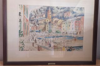 Stampa dell'artista Michele Cascella 1971