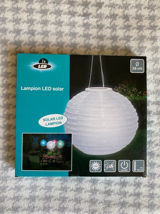 Lanterna Luminosa A Energia Solare.