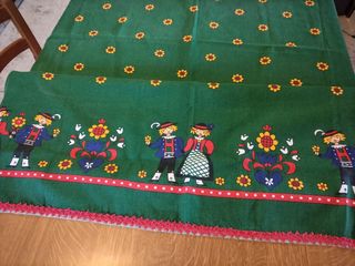 tovaglia vintage in puro cotone