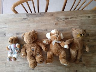 set peluche orsacchiotti