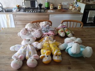 set peluche orsacchiotti
