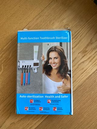 Sterilizza spazzolino e dosatore dentifricio