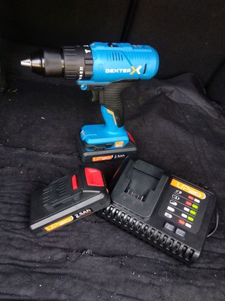 DEXTER Nuovo 20VID2-50A.11A 20 V, 2 Bat. 2.5 Ah,