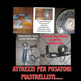 Attrezzi per piastrellisti